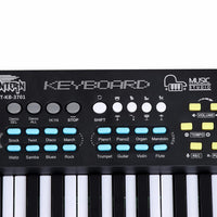Intern 37-Key Mini Keyboard Piano with Microphone and Power Adapter ...